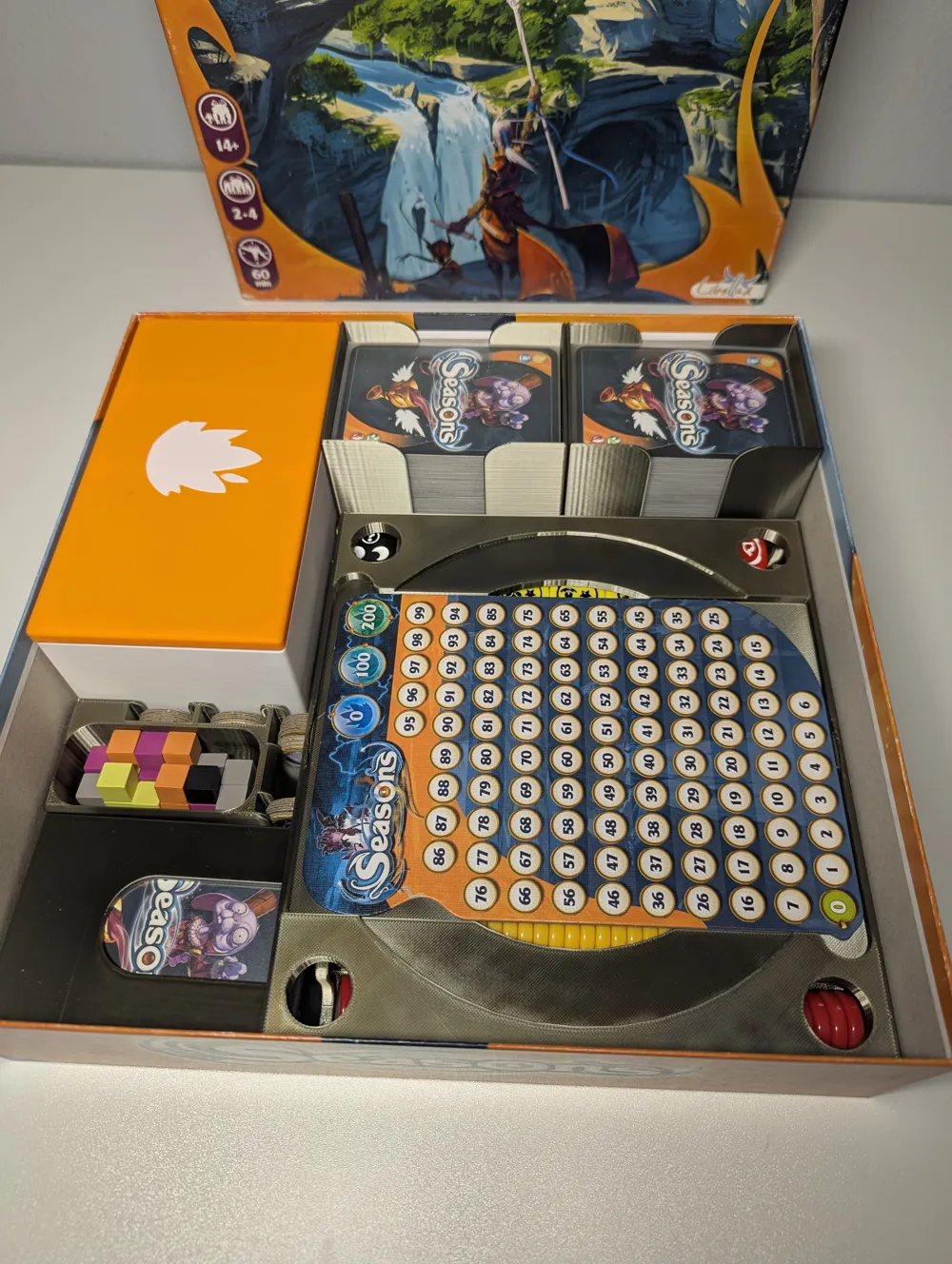 Seasons Board Game Insert (Expansions Included) - Free 3D Print Model ...