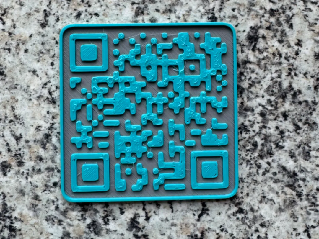 Meme Rick Roll QR Code - Modelo gratuito para impressão 3D - MakerWorld