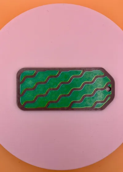 Customizable tag by Bens3Dnameplates - MakerWorld