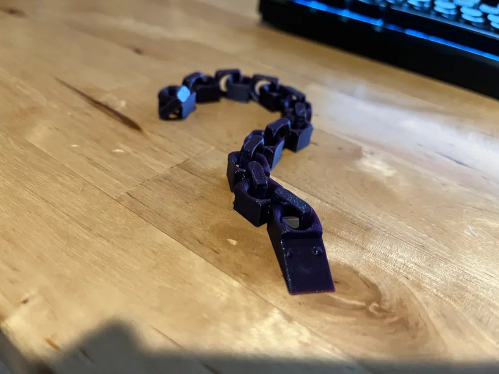 flexi snake by Braden Nations - MakerWorld