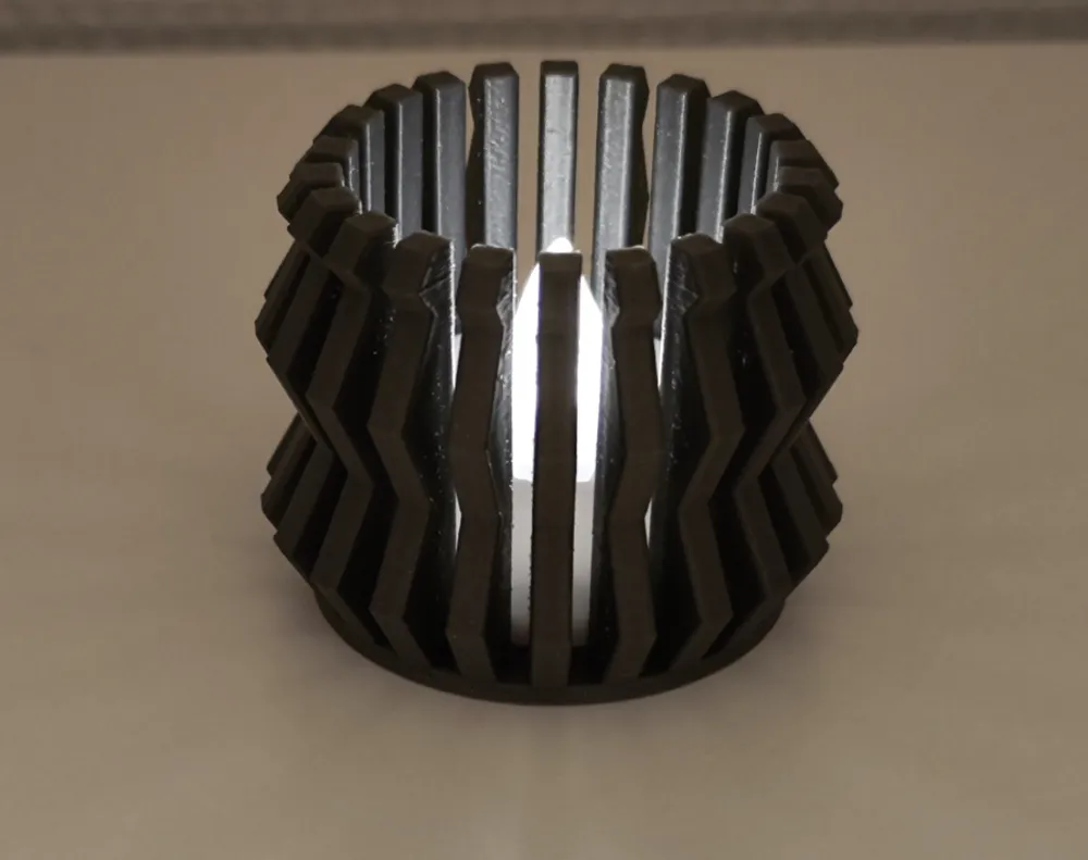 Sharp Egde Tealight by Crizzy - MakerWorld