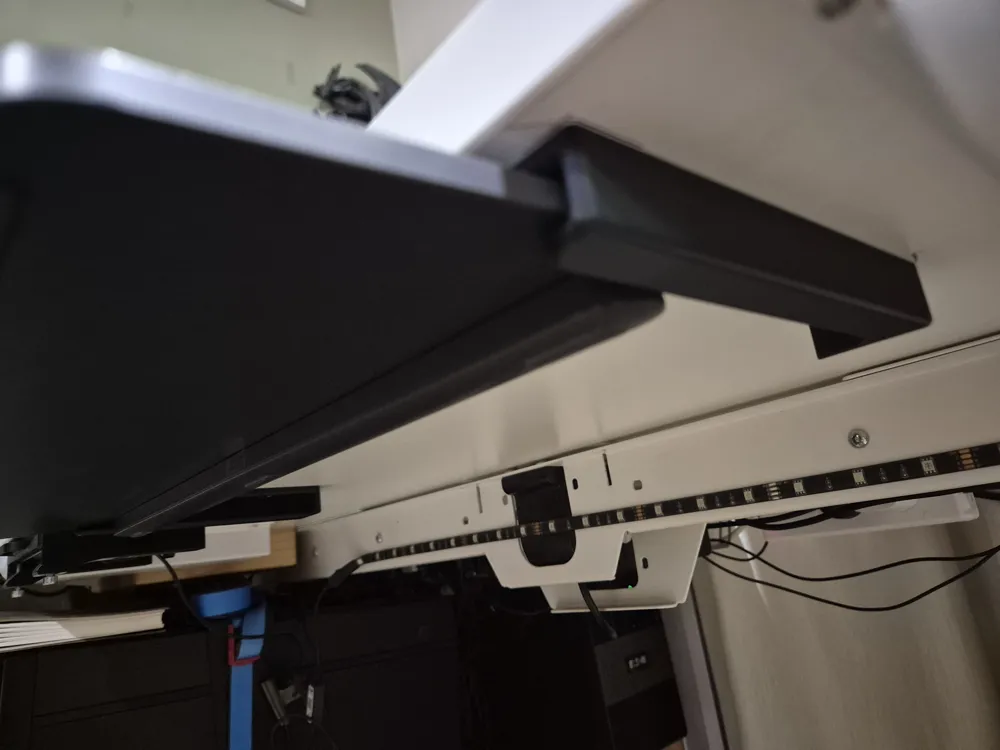 Logitech MX Keys under desk mount storage - Free 3D Print Model ...