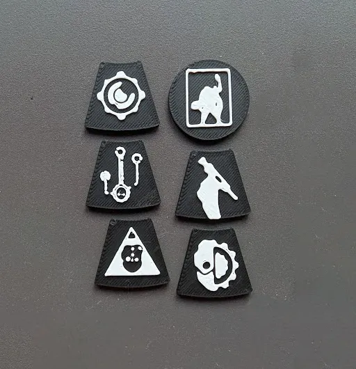 Kill Team Battleclade Tokens - Free 3D Print Model - MakerWorld
