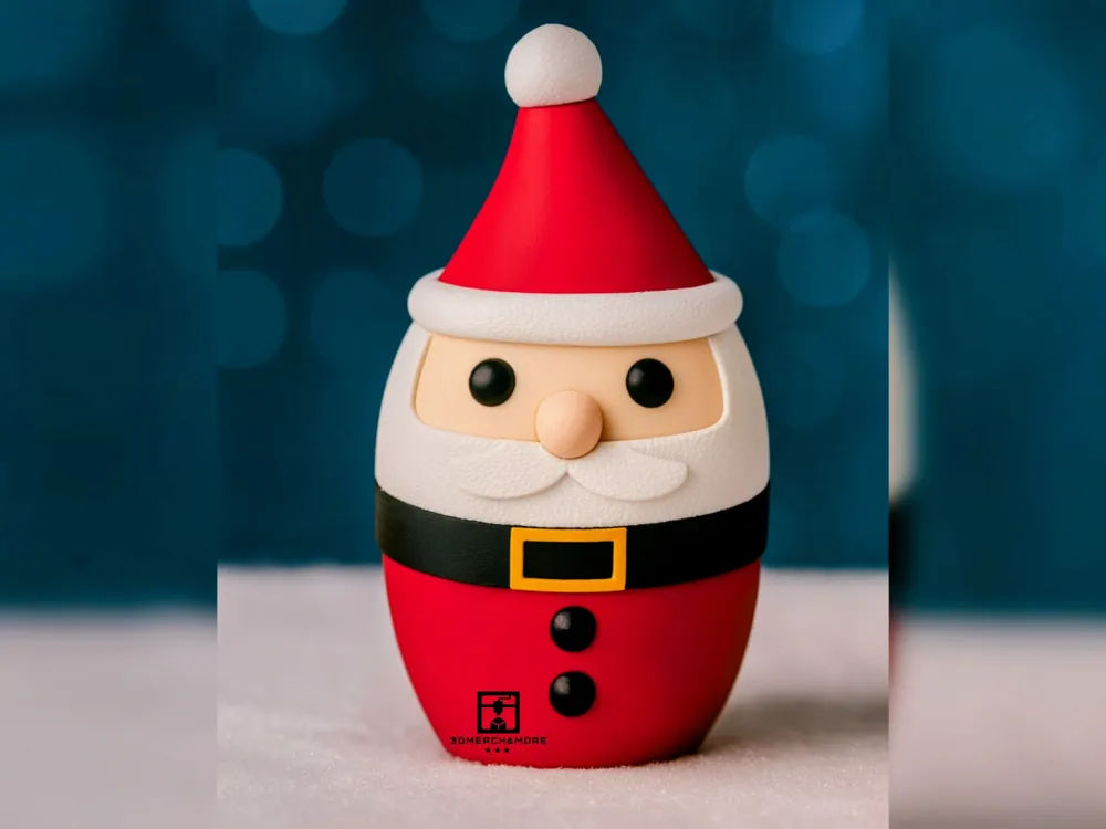 Santa Egg – Openable Santa Claus by 3DMerchandMore MakerWorld: Download ...