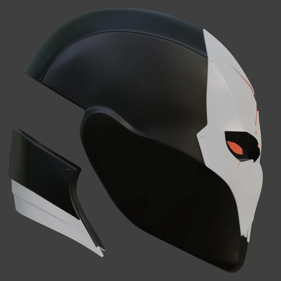 Red X Future State Helmet V2 Remixed by 3djacobb - MakerWorld