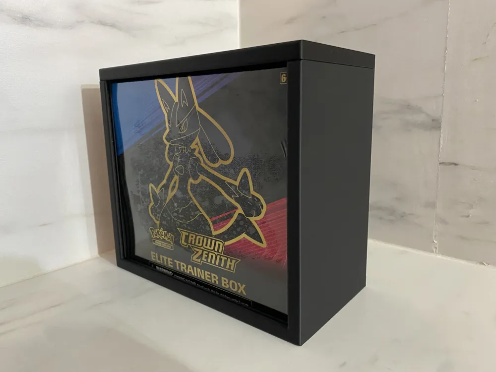 pokemon ETB box protector case Crown Zenith - Free 3D Print Model ...