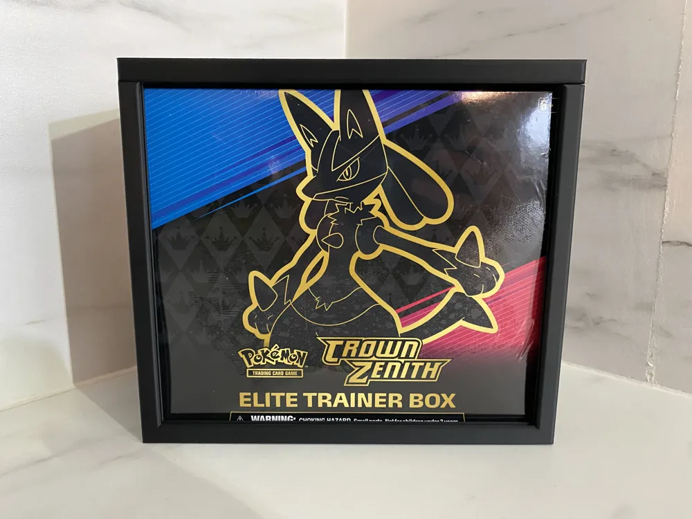 pokemon ETB box protector case Crown Zenith - Free 3D Print Model ...