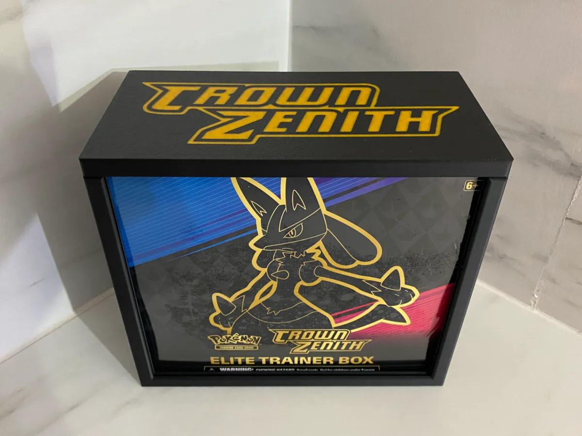 pokemon ETB box protector case Crown Zenith - Free 3D Print Model ...