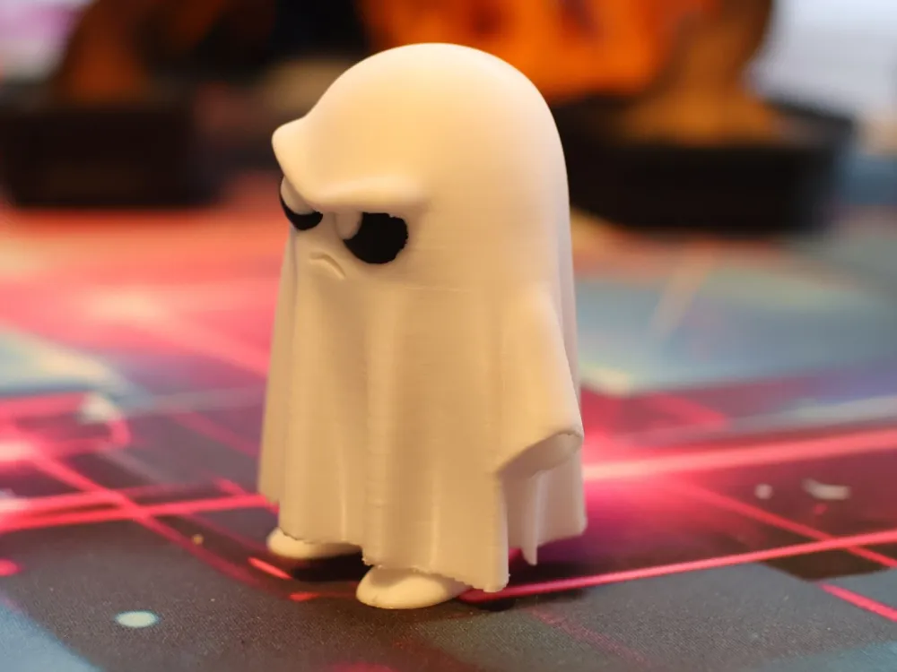 GrumpyShade the Angry Ghost - Free 3D Print Model - MakerWorld