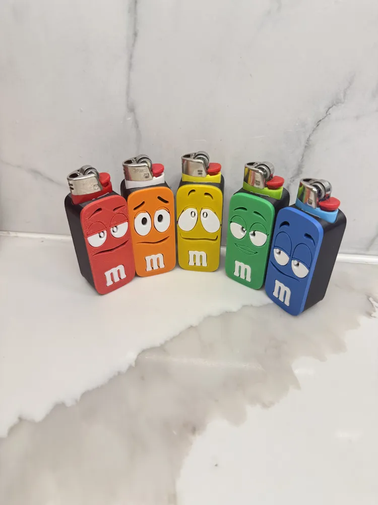 M&M lighter cases - Free 3D Print Model - MakerWorld