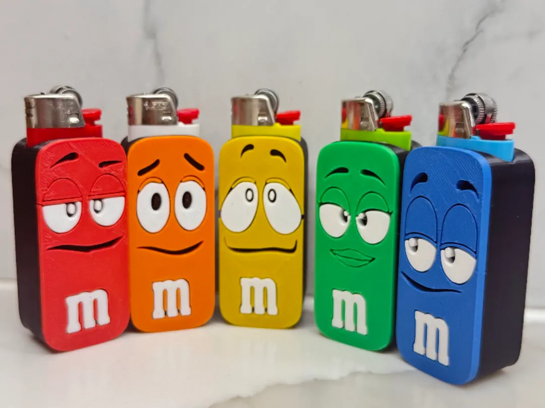 M&M lighter cases - Free 3D Print Model - MakerWorld