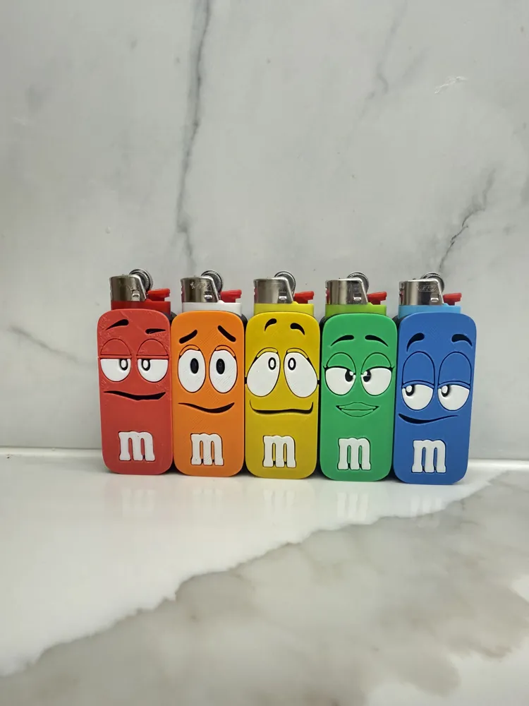 M&M lighter cases - Free 3D Print Model - MakerWorld