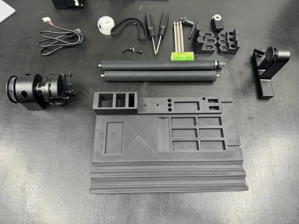 XTool Rotary RA2 Organizer - Free 3D Print Model - MakerWorld
