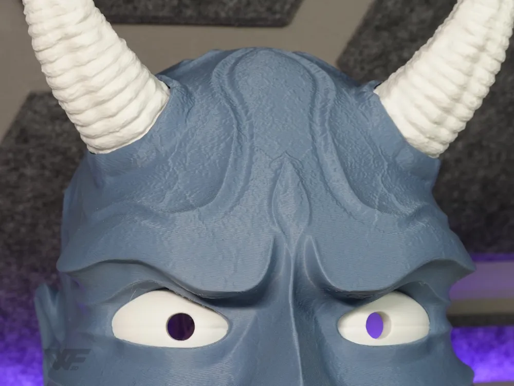 Oni Mask #4 – Complete Mask / Multicolored by WF3Dprinting MakerWorld ...