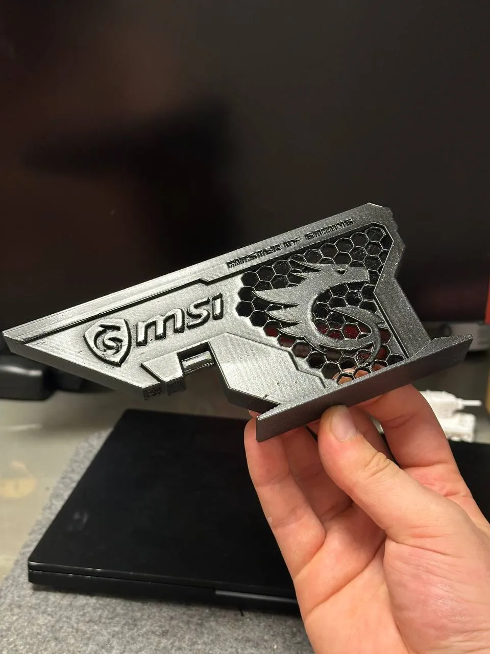 Graphics Card Antisag bracket/GPU Holder by JDK4m MakerWorld: Download Free 3D Models