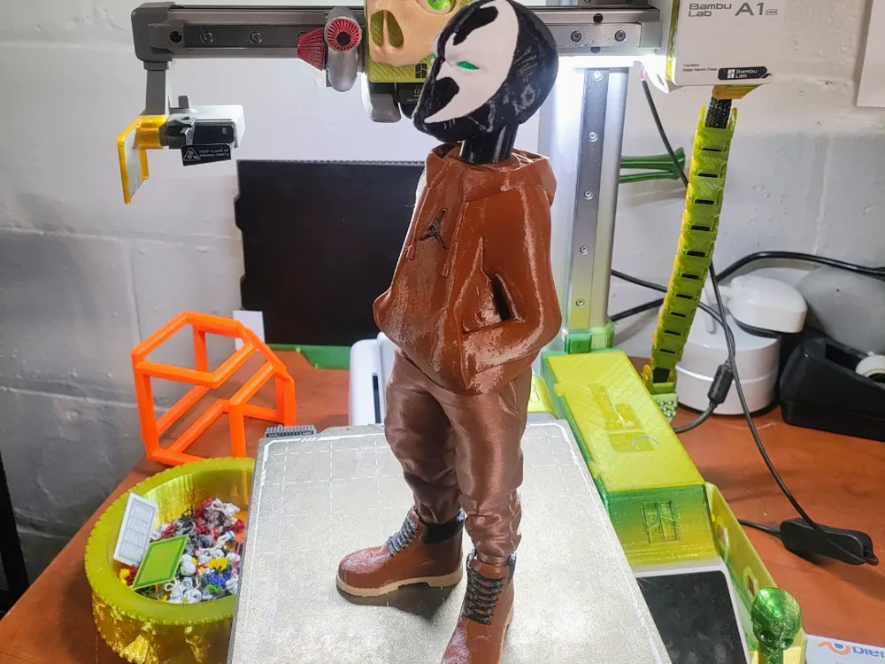 urban spawn head Remixed by Sirkenchisback MakerWorld: Download Free 3D ...