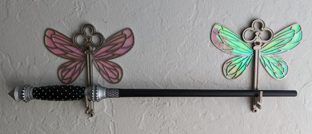Daedalian Key Wand Holder by josebiro - MakerWorld