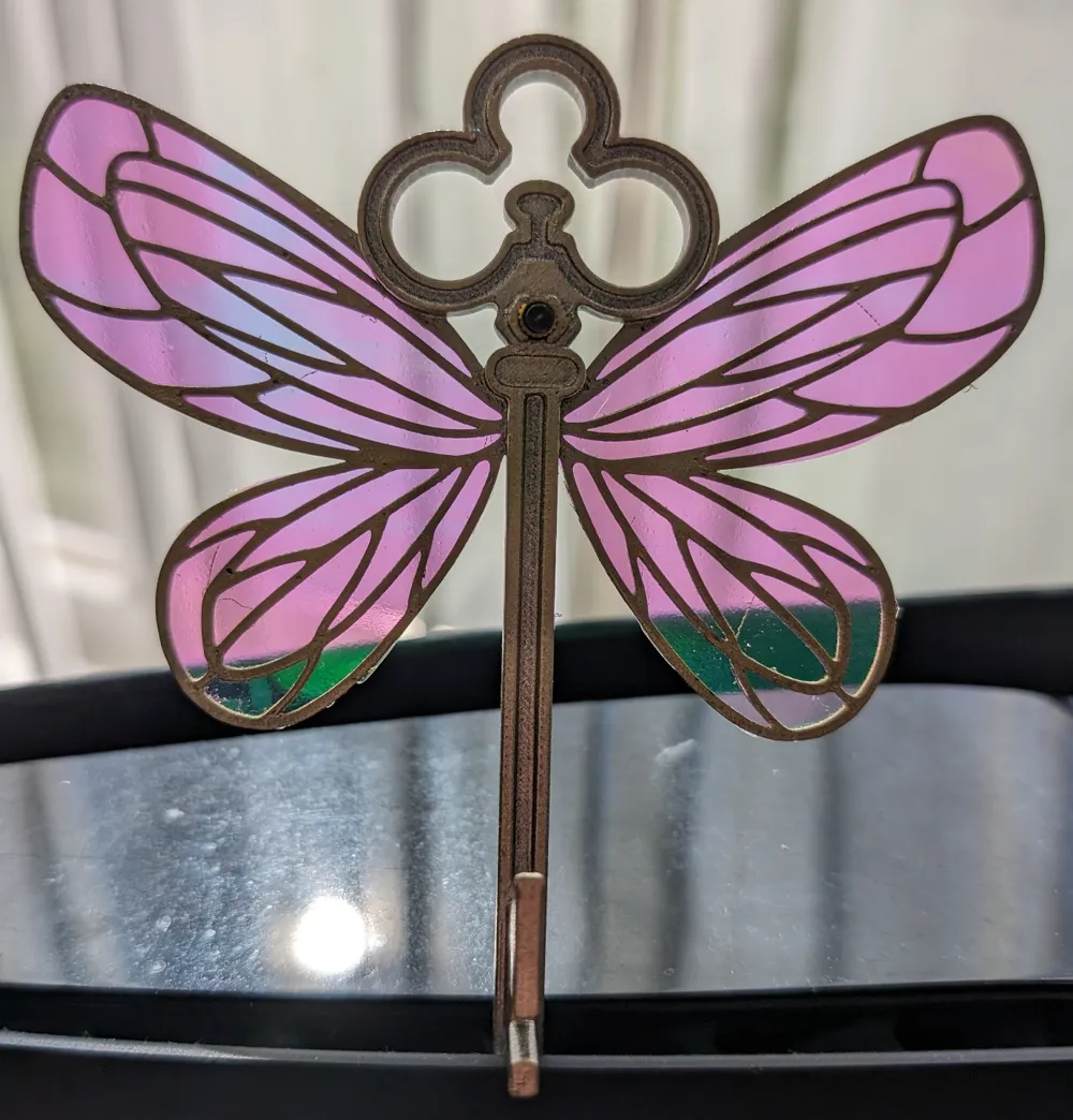 Daedalian Key Wand Holder by josebiro - MakerWorld