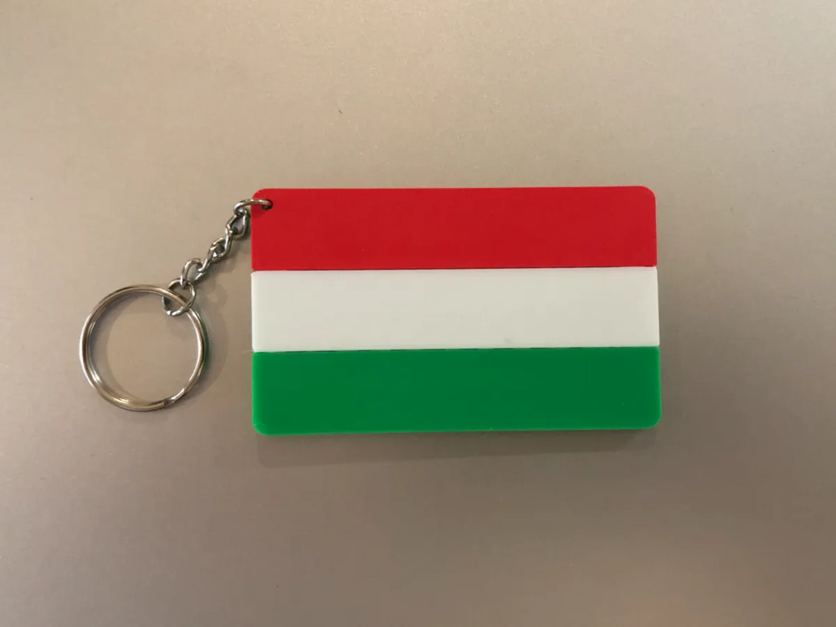 Hungary Flag (Keychain) - Free 3D Print Model - MakerWorld