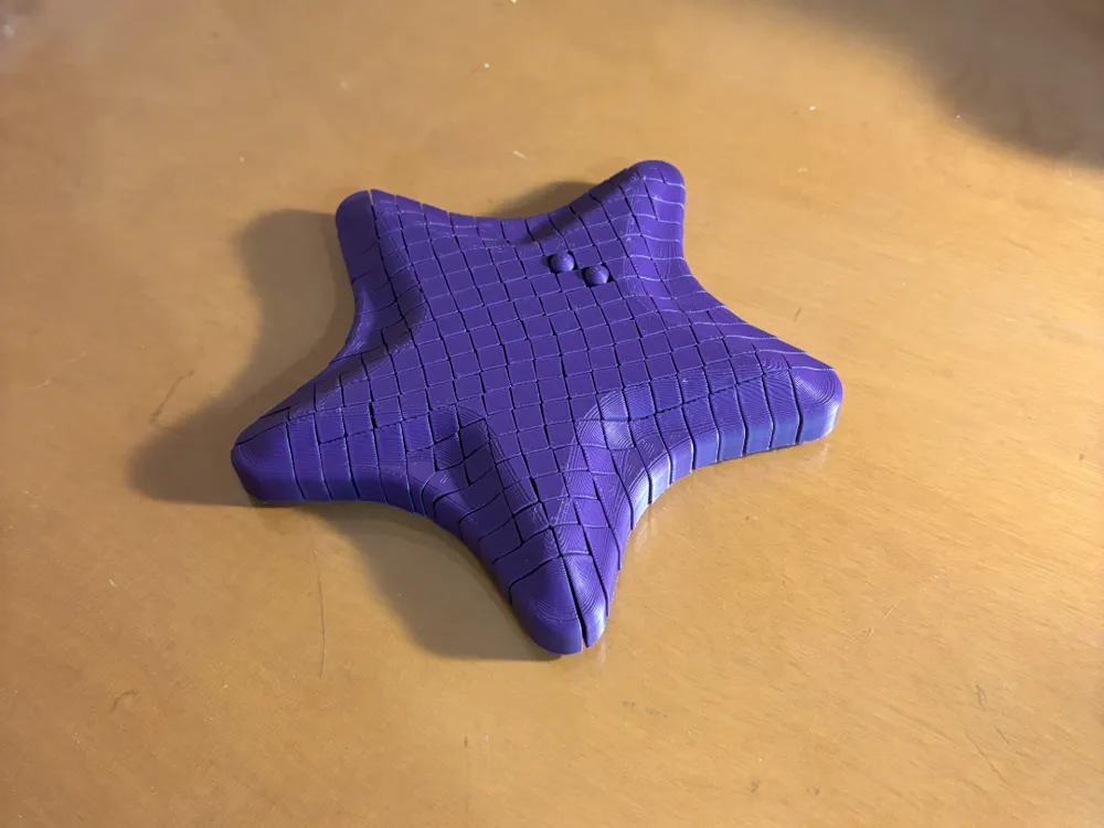 Starfish Flexi! - print in place - Free 3D Print Model - MakerWorld