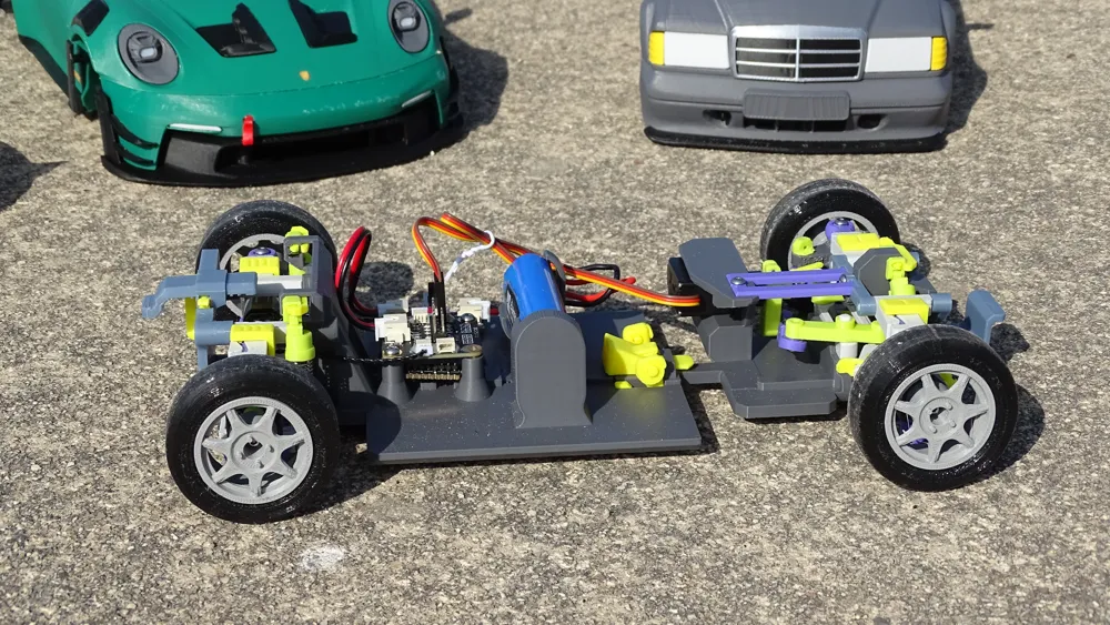 GT-RC S World´s First Modular RC Car (Cyberbrick) by Mr.Rod MakerWorld ...