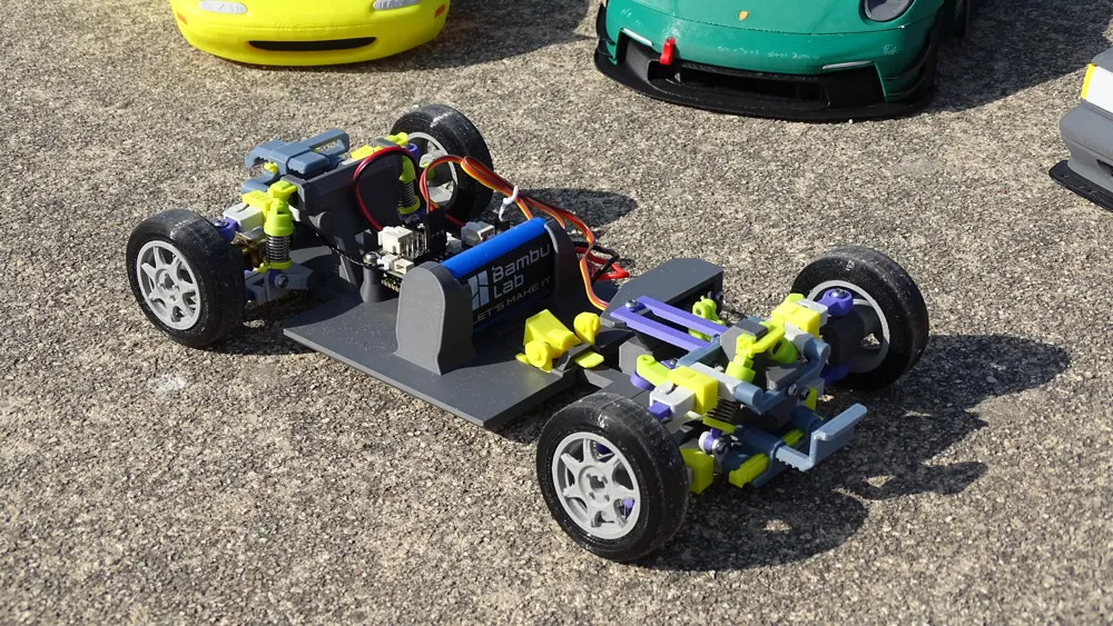 GT-RC S World´s First Modular RC Car (Cyberbrick) by Mr.Rod MakerWorld ...