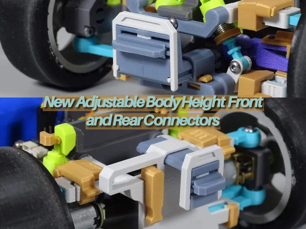 GT-RC S V.1.1 CyberBrick Carro RC Modular por Mr.Rod MakerWorld: Baixe modelos 3D gratuitos