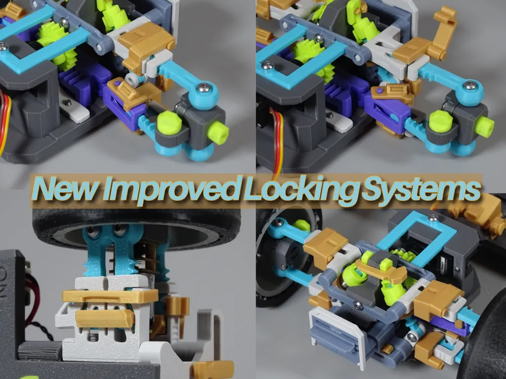 GT-RC S V.1.1 CyberBrick Carro RC Modular por Mr.Rod MakerWorld: Baixe modelos 3D gratuitos