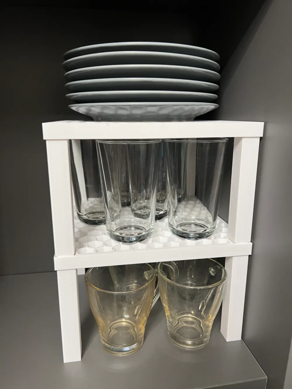 Stackable shelf organizer - Free 3D Print Model - MakerWorld
