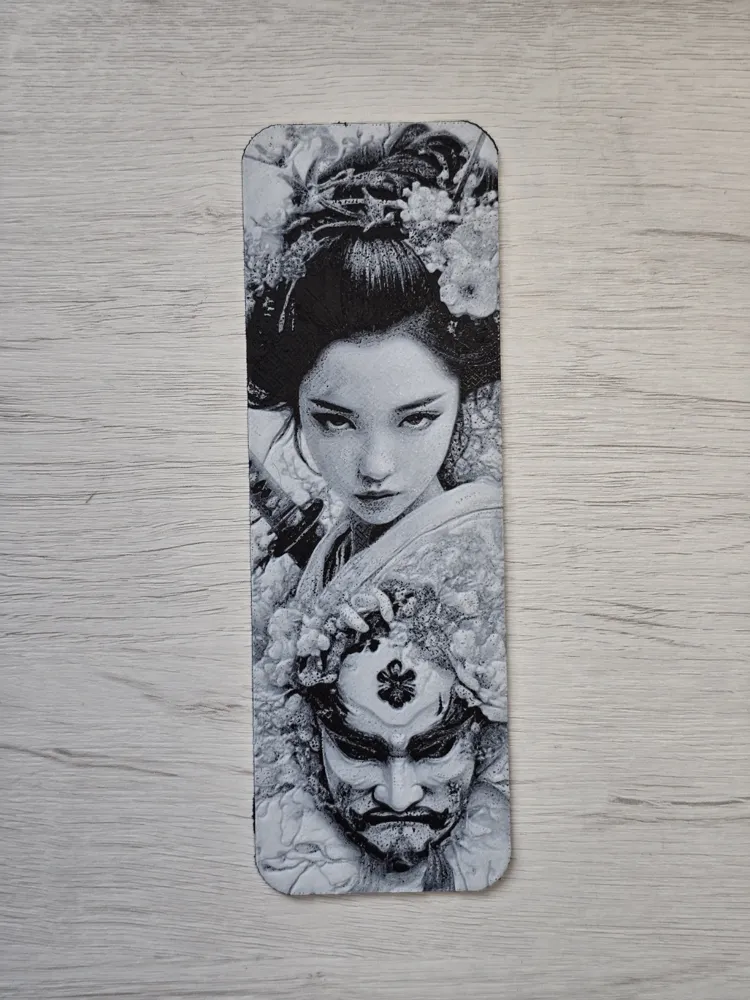 Geisha Bookmark by Atrus Design MakerWorld: Download Free 3D Models