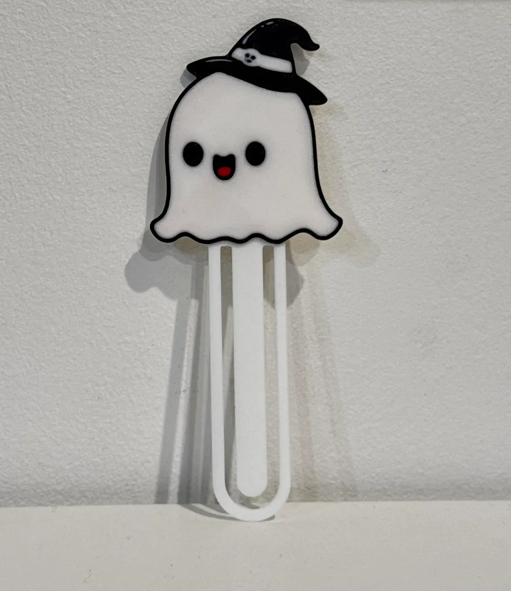 Cute Halloween Ghost Bookmark by Serpandrew MakerWorld: Download Free ...