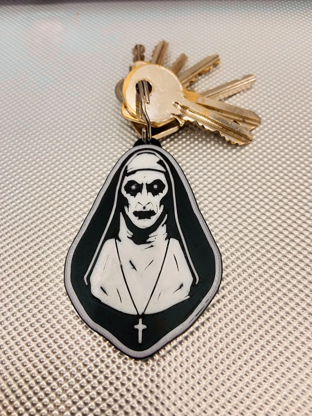 The Nun keychain by GAF 3D MakerWorld: Download Free 3D Models