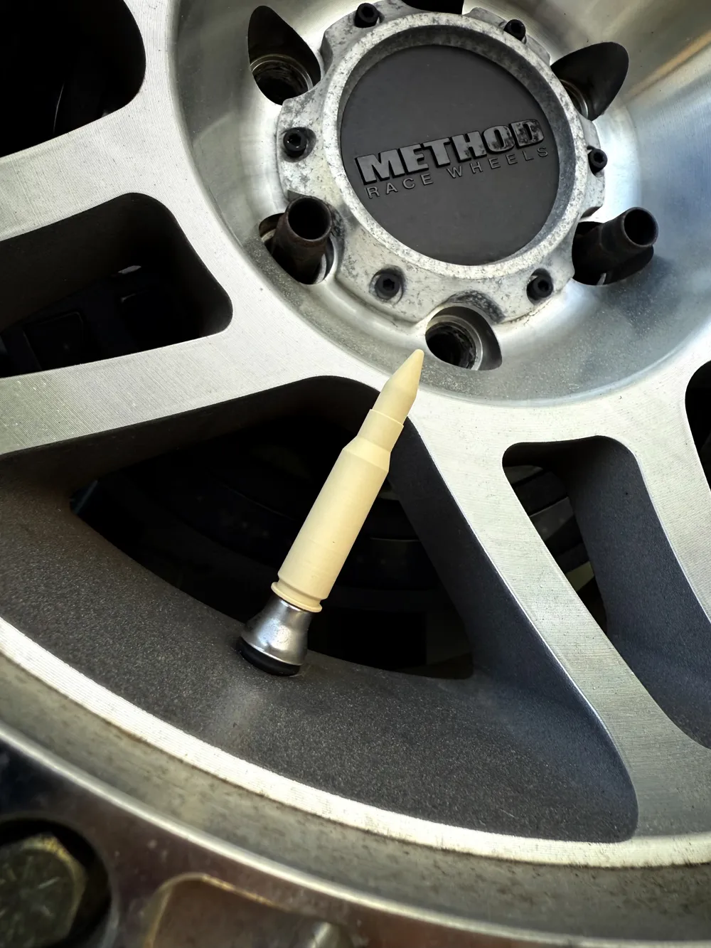 Valve Stem Caps : 50cal BMG Round by ShapeShift 3D Creations MakerWorld ...