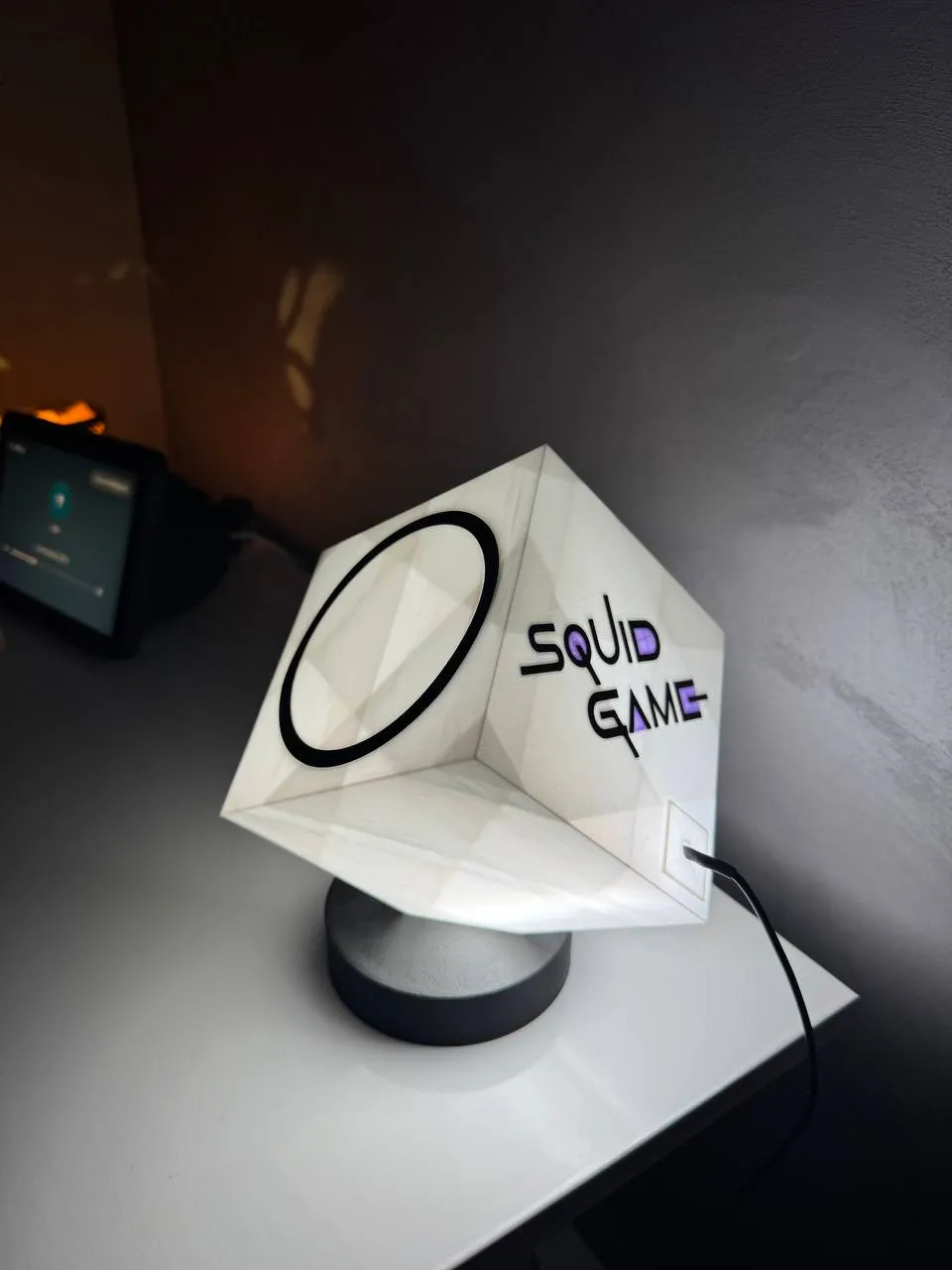 Squid Game LED Cube Lamp, Ambient Atmosphere Lamp by A®️t and Casual ...