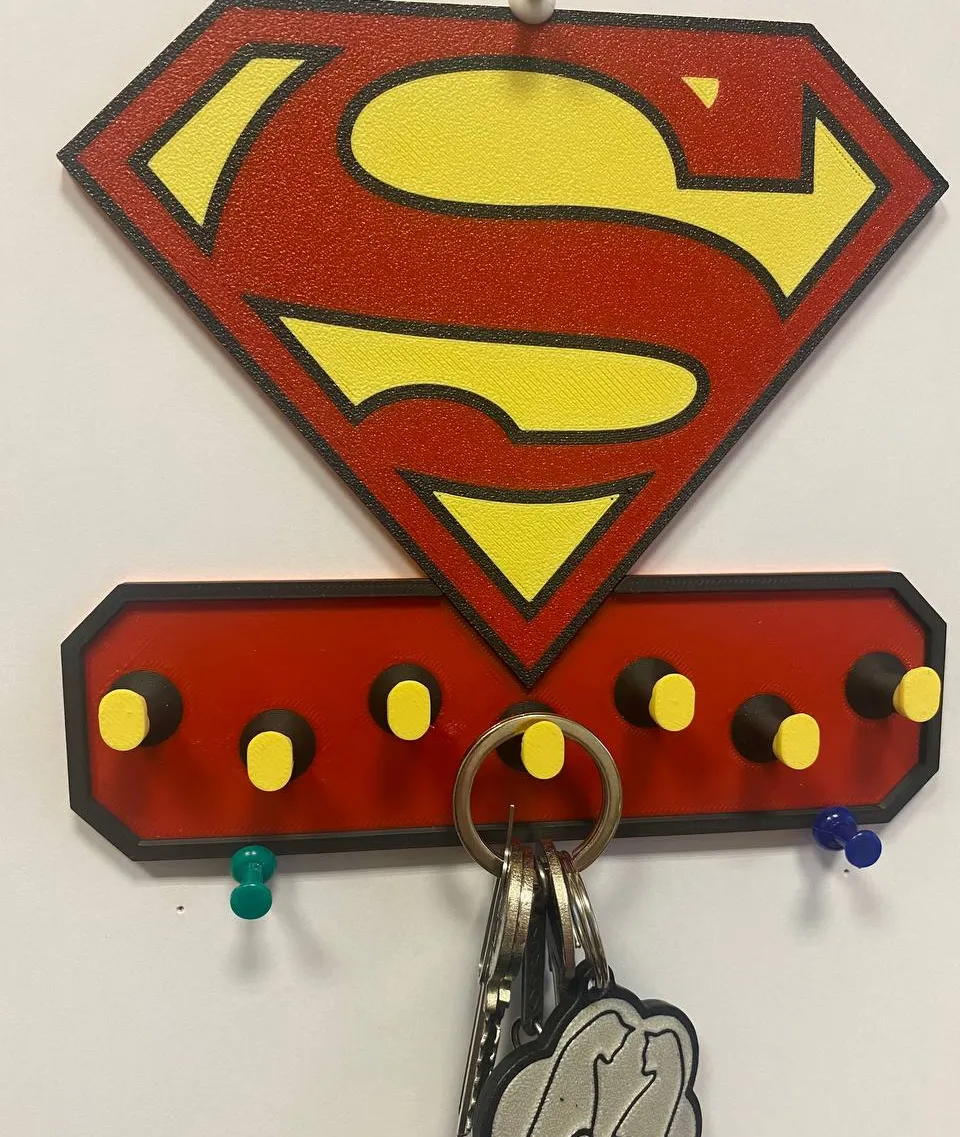 Superman Key Holder by ZEMTSLAB - MakerWorld