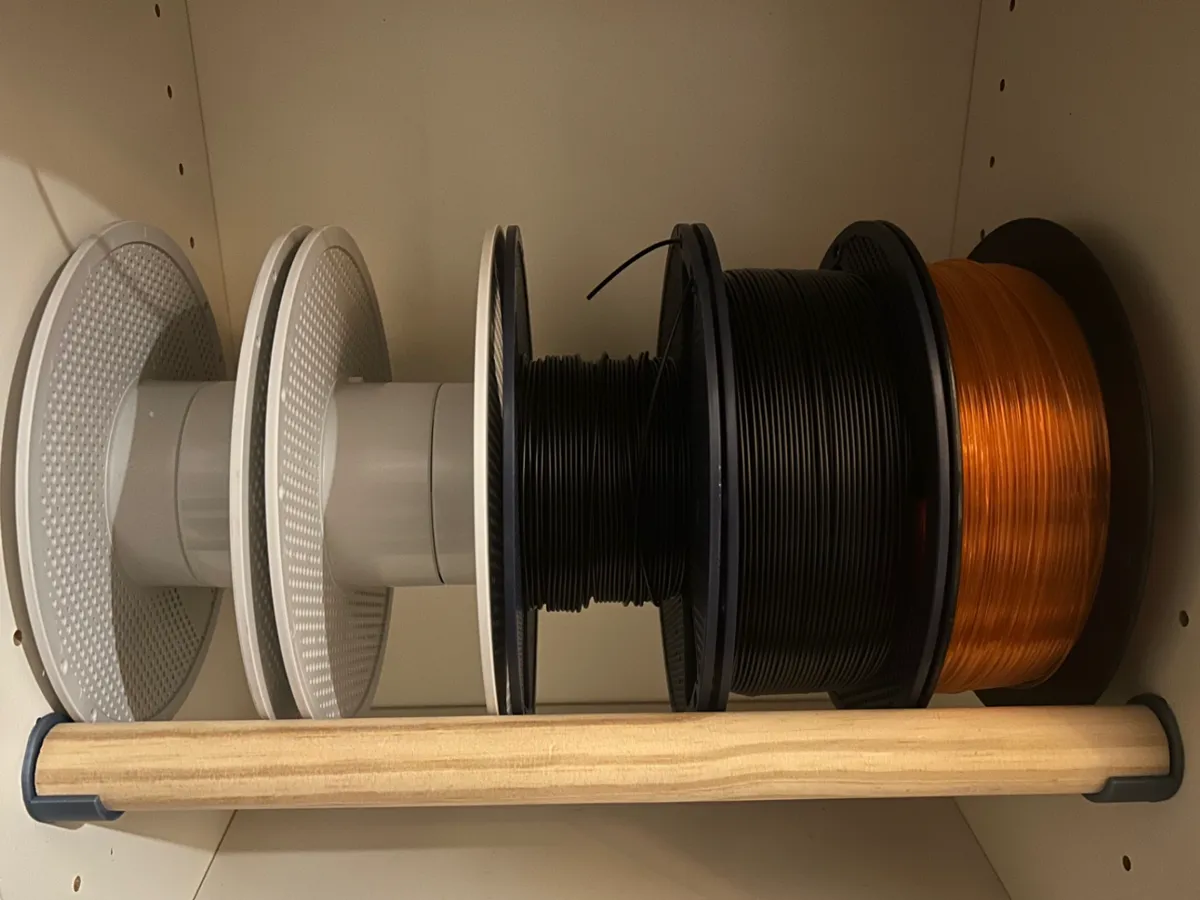 Filament Holder for IKEA Billy - Free 3D Print Model - MakerWorld