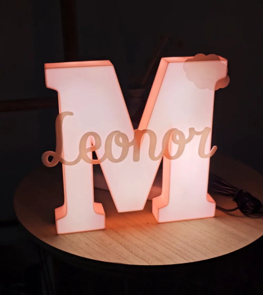 Letter M light box ( just the big letter) by FMRT - MakerWorld