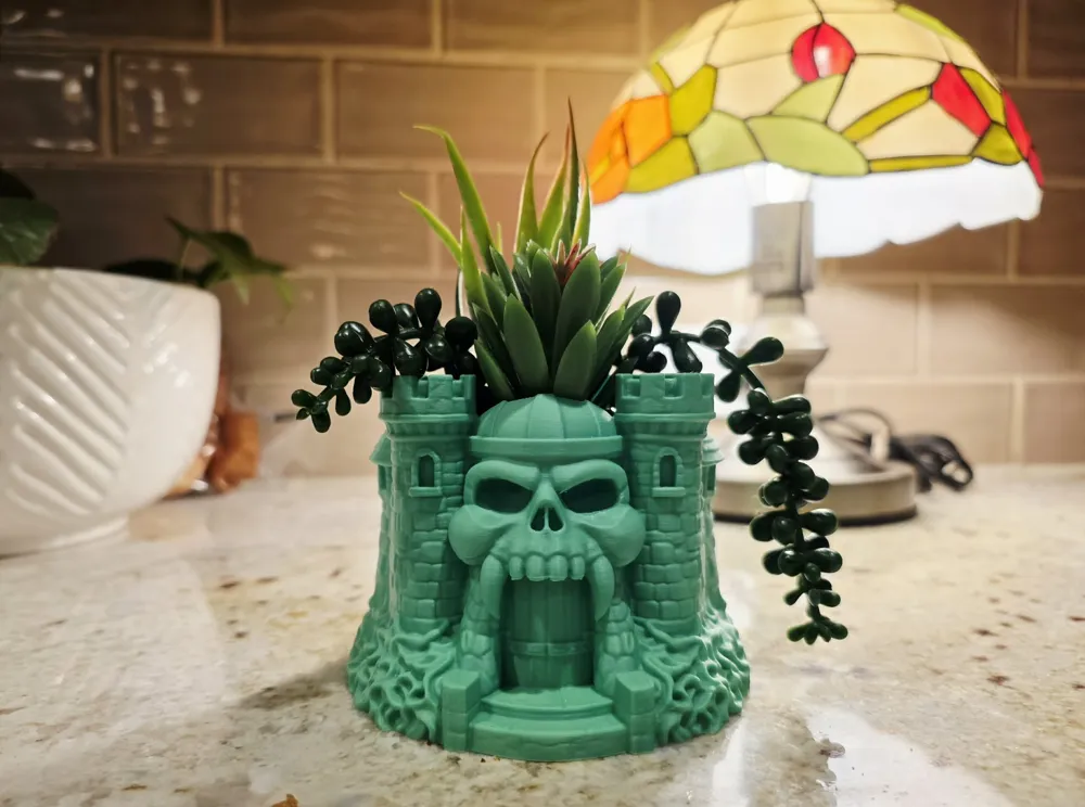 Castle Grayskull Popcorn Bucket - Free 3D Print Model - MakerWorld