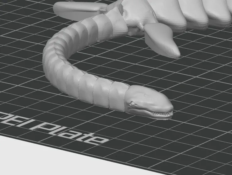 Plesiosaur by Auntie FaMakerWorld: Download Free 3D Models