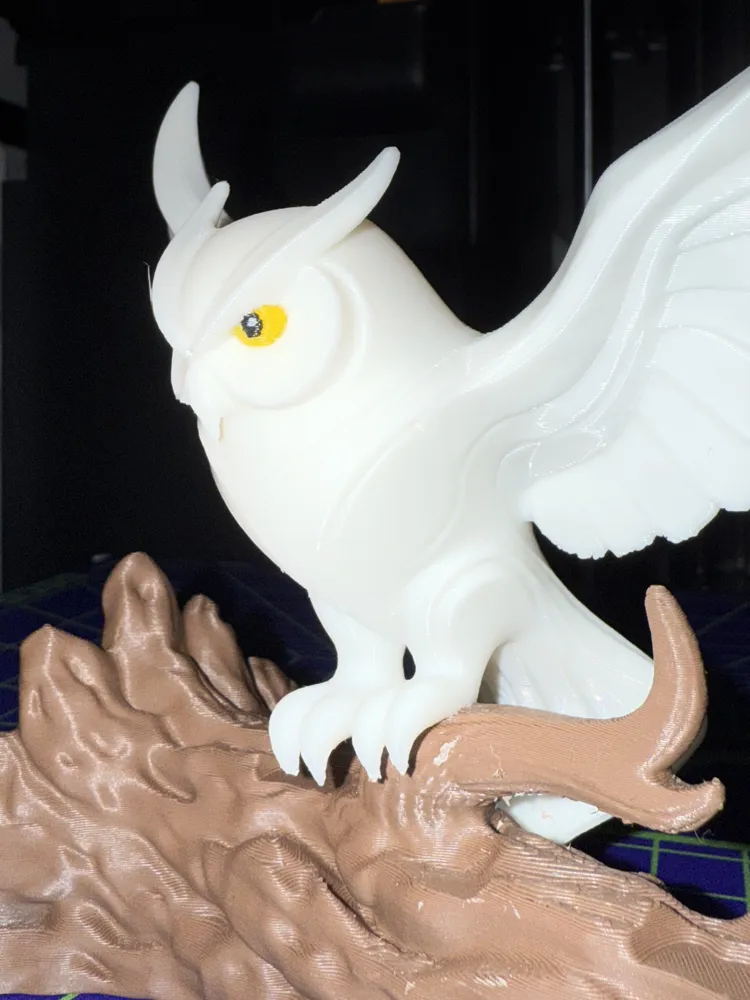 Owl Hedwig - Free 3D Print Model - MakerWorld