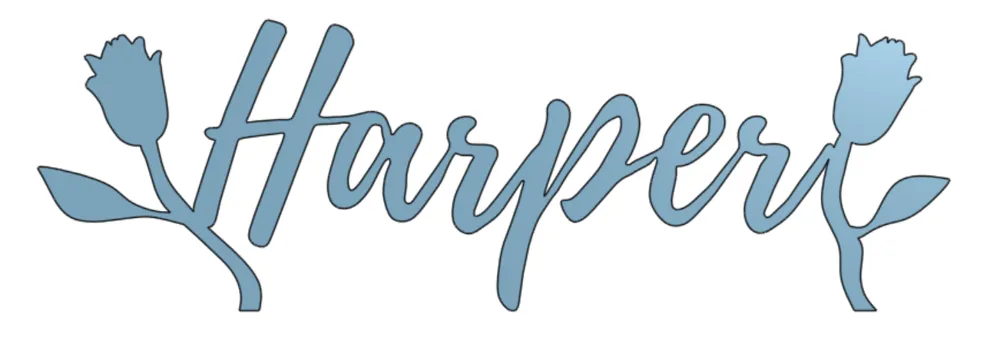Harper Name Sign by kkskdk - MakerWorld