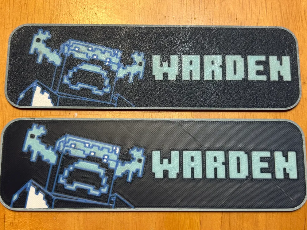 Minecraft Warden Bookmark by brimstone326 MakerWorld: Download Free 3D Models