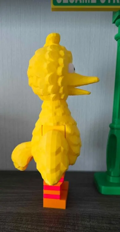 Big Brick * BIG BIRD * BIBO * Sesame Street by cBoLsmUiEc - MakerWorld