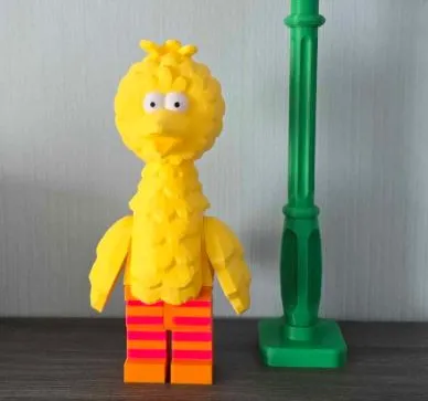 Big Brick * BIG BIRD * BIBO * Sesame Street by cBoLsmUiEc - MakerWorld