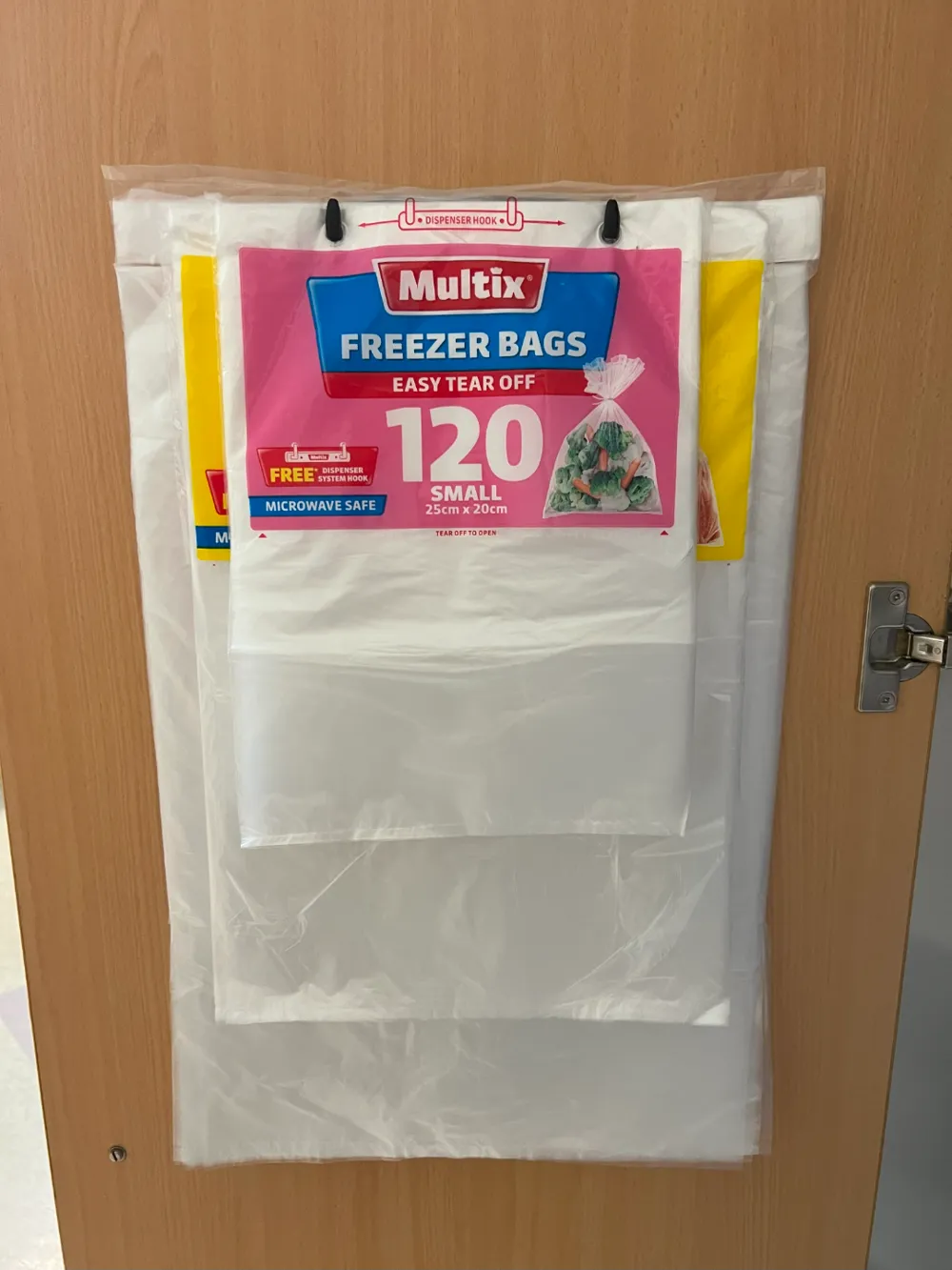 Multix Freezer Bag Dispenser Hook - Free 3D Print Model - MakerWorld