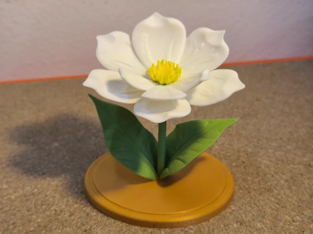 Realistic Flower decoration - Free 3D Print Model - MakerWorld