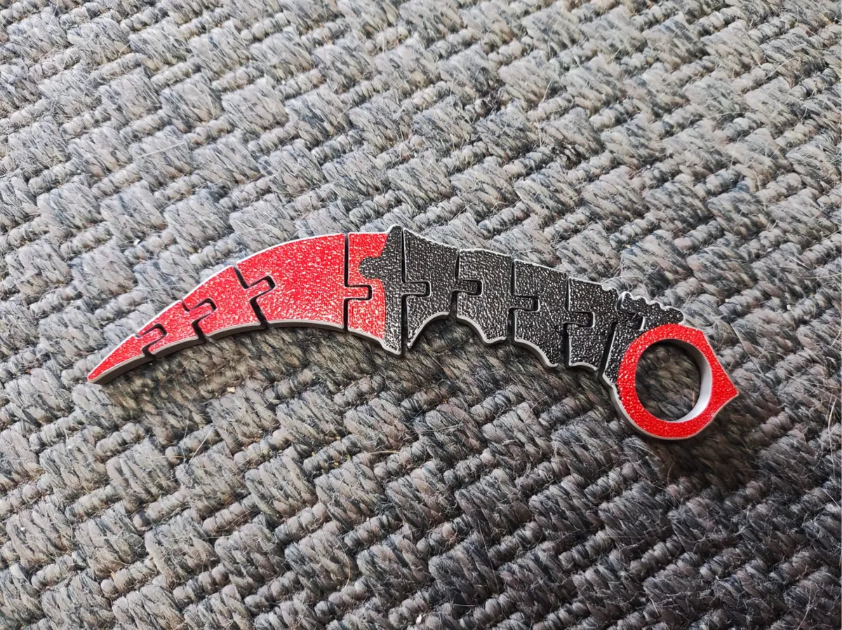 Flexi Karambit - Free 3D Print Model - MakerWorld