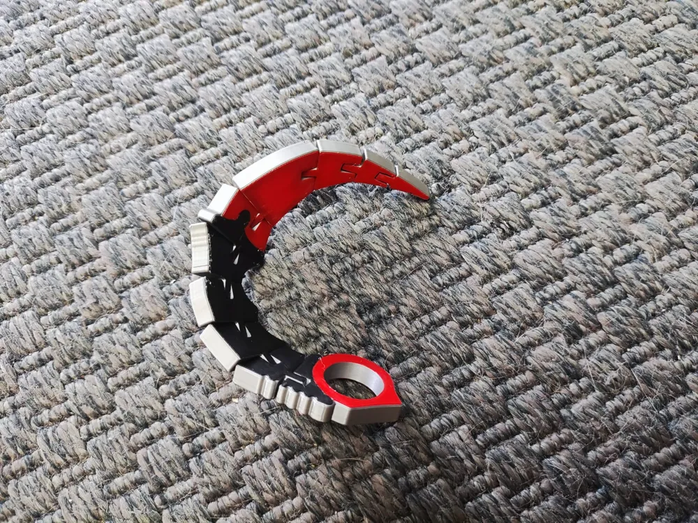 Flexi Karambit by Techmafa MakerWorld: Download Free 3D Models