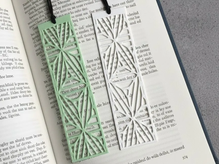 Bookmark 1-Geometric Pattern - Free 3D Print Model - MakerWorld