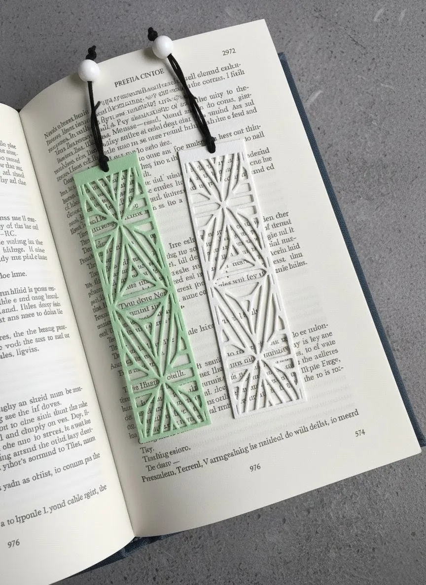 Bookmark 1-Geometric Pattern - Free 3D Print Model - MakerWorld
